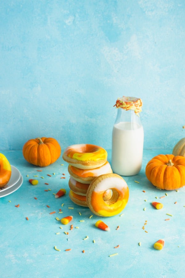 Candy Corn Doughnuts - The Simple, Sweet Life