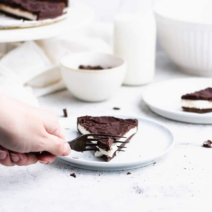 Giant Homemade Peppermint Patty - The Simple, Sweet Life